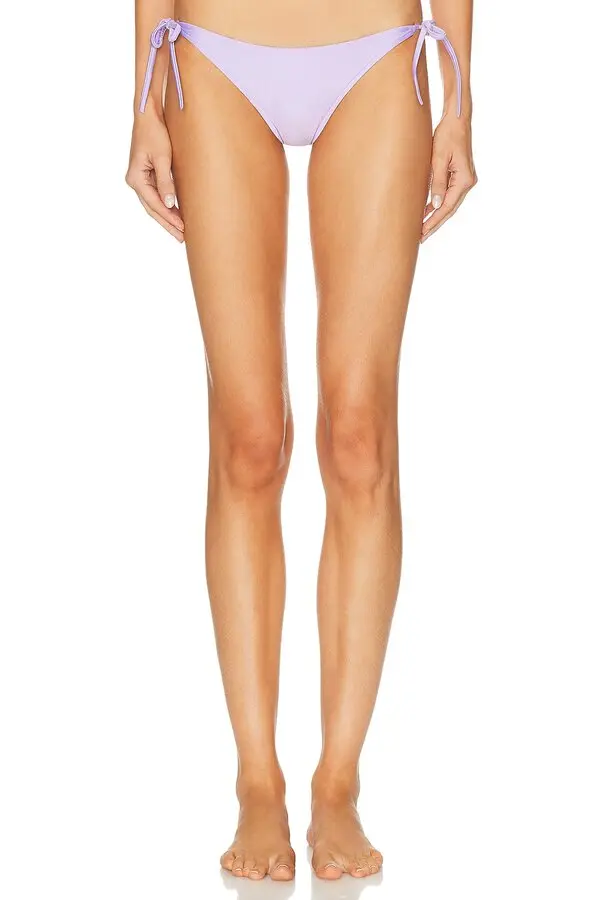 DOLLA Dolores Tie Bikini Bottom - Haze
