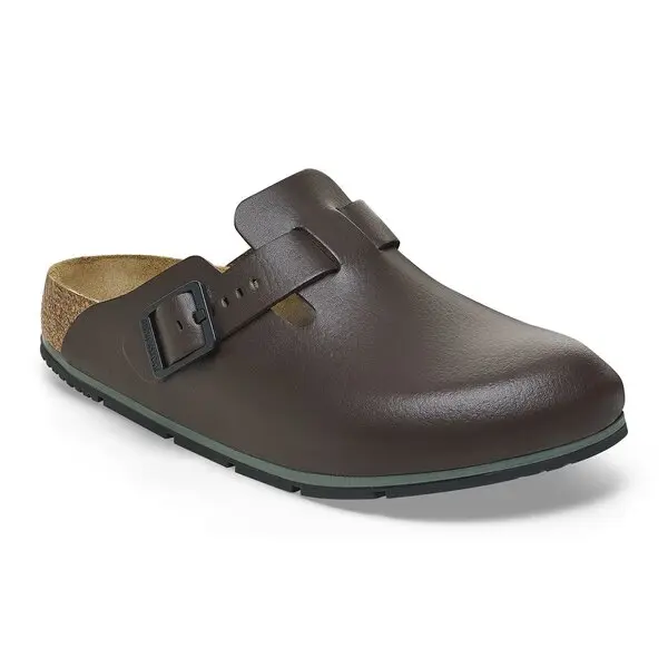 BIRKENSTOCK Boston Pro Natural Leather - Soft Java