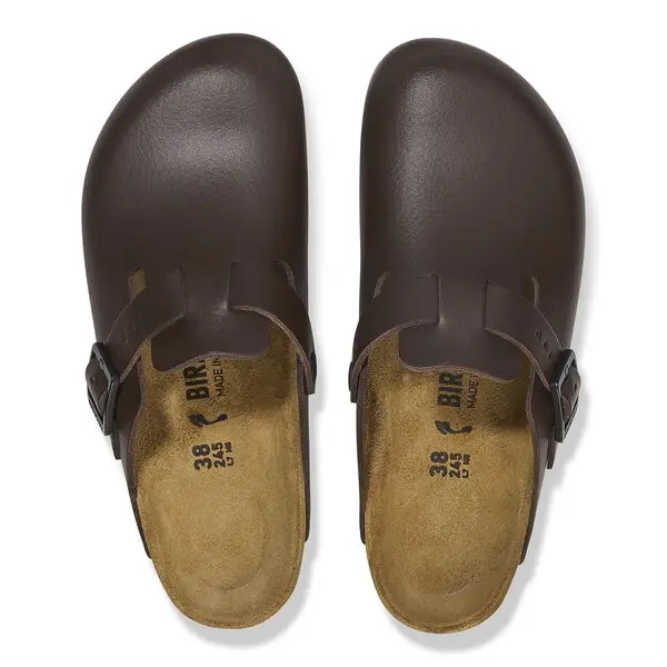 BIRKENSTOCK Boston Pro Natural Leather - Soft Java