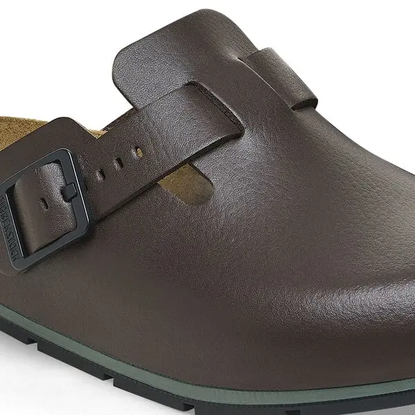 BIRKENSTOCK Boston Pro Natural Leather - Soft Java