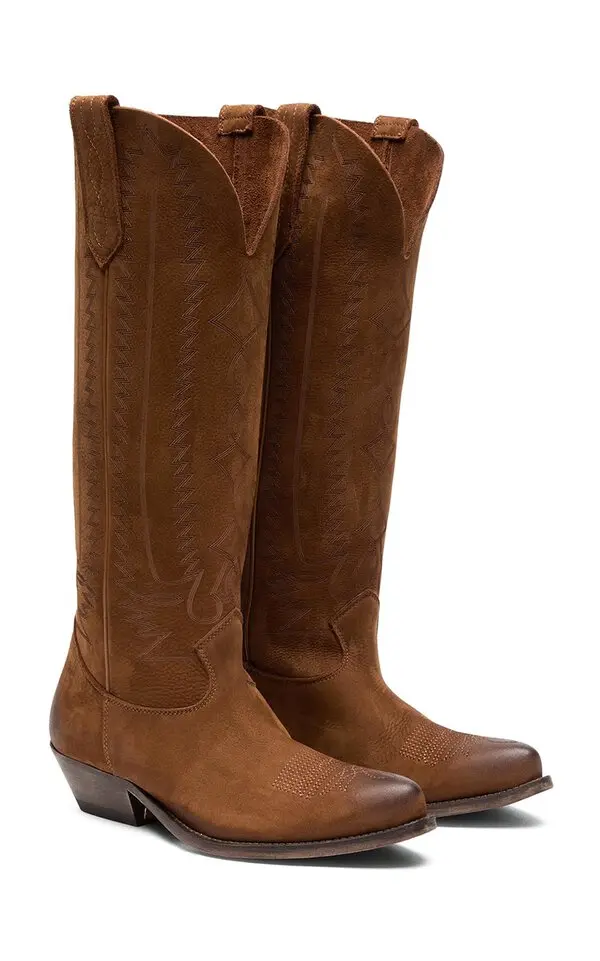 GOLDEN GOOSE Wish Star Leather Boots