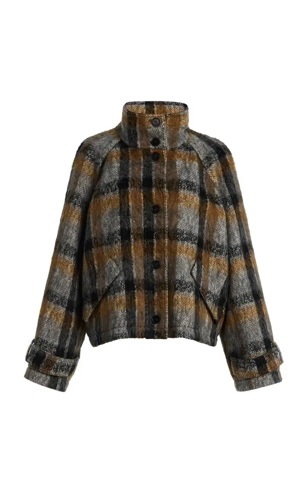 Simkhai Virelle Wool-blend Jacket - Grey