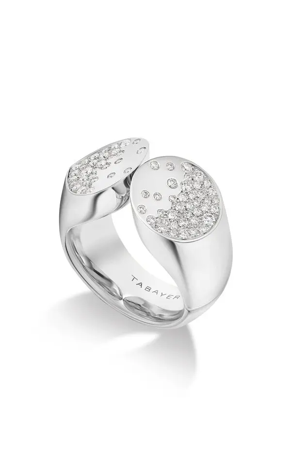 TABAYER Signet Ring - White