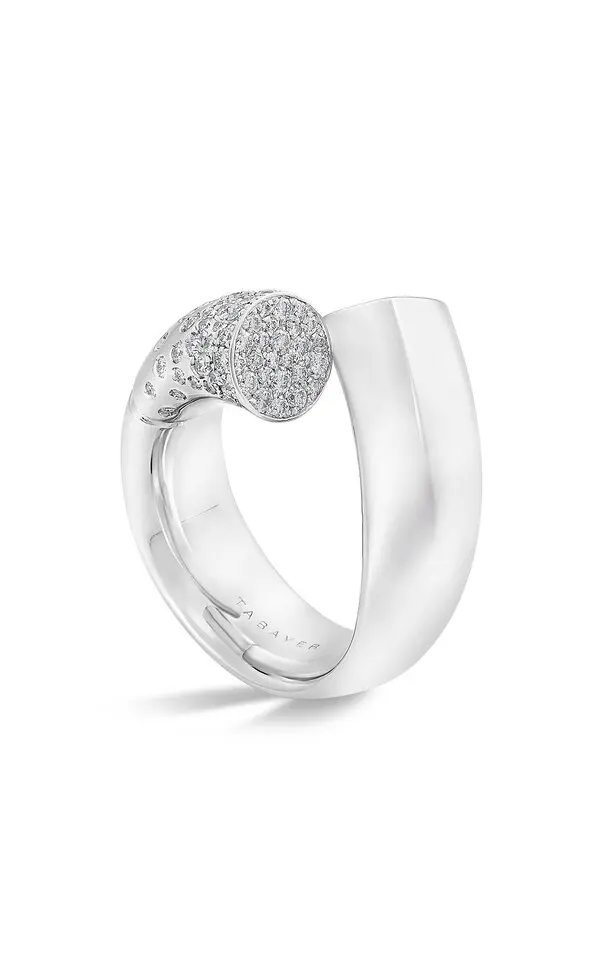 TABAYER Oera 18k Gold Diamond Ring - White