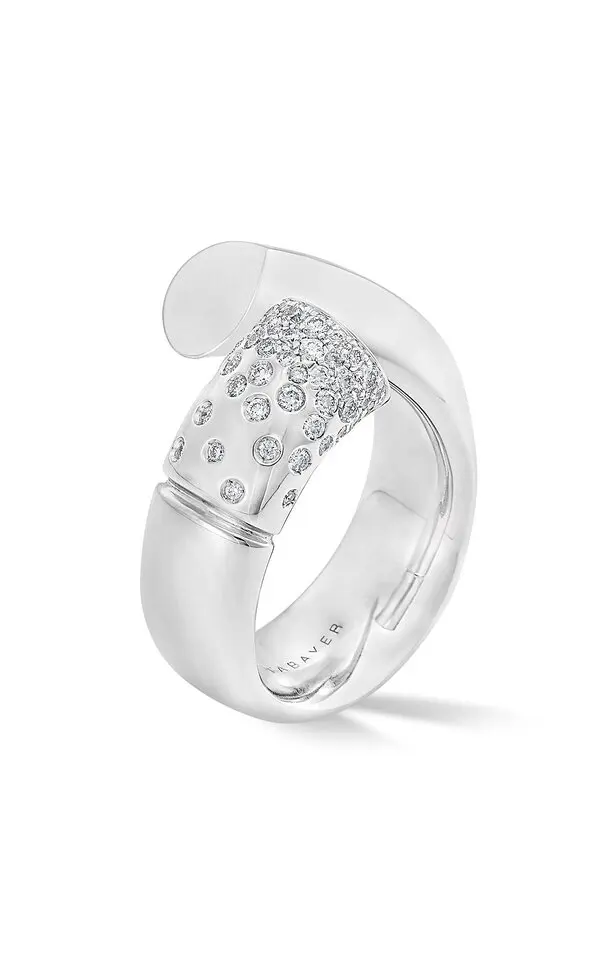 TABAYER Oera 18k Gold Diamond Ring - White
