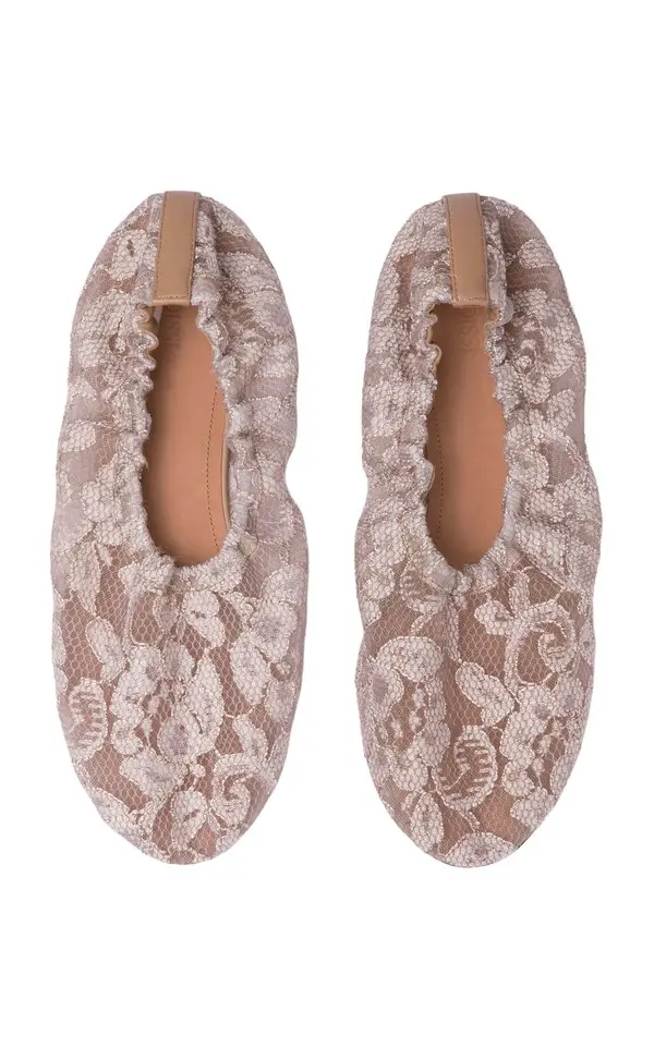ODISSI Aicha Lace Ballerina Flats