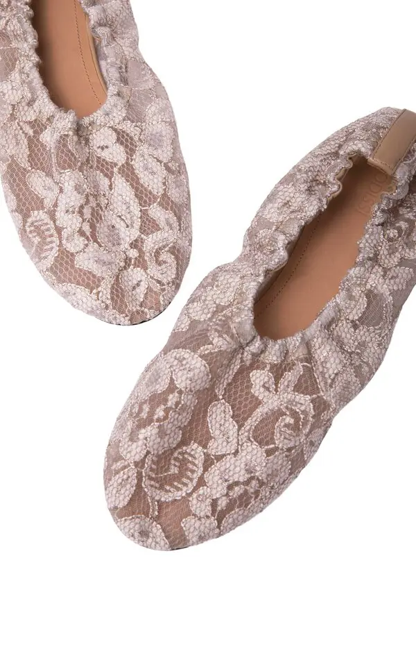 ODISSI Aicha Lace Ballerina Flats