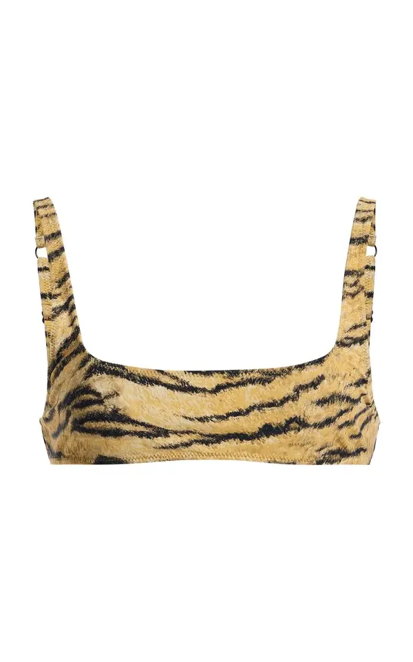 TROPIC OF C Skinny Bikini Bralette - Yellow
