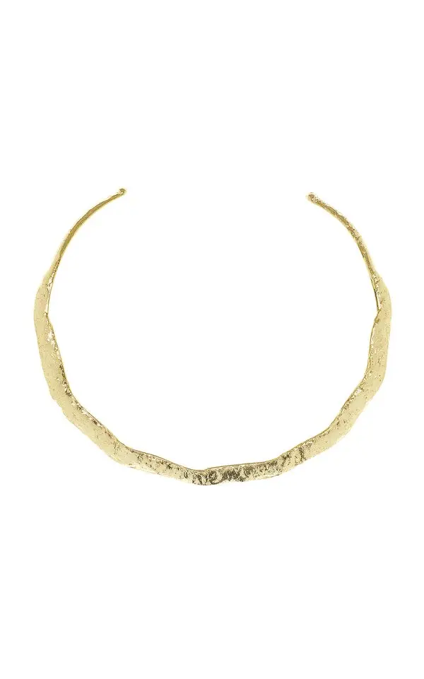 Sylvia Toledano Bianca Golden Brass Necklace - Gold