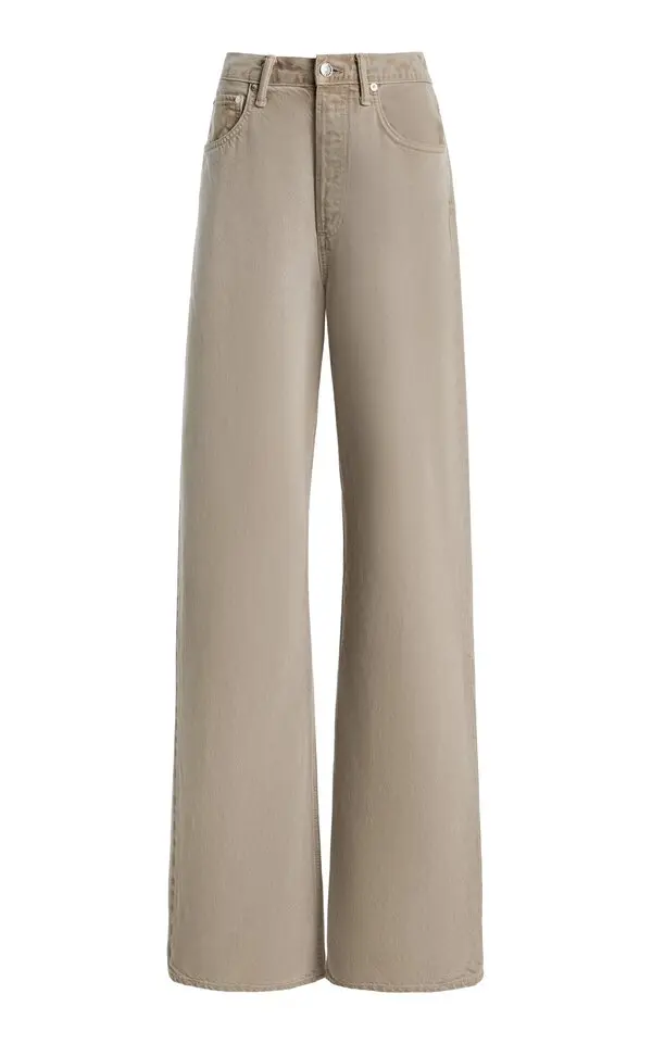 AGOLDE Vintage Rigid Mid-rise Loose Jeans - Brown
