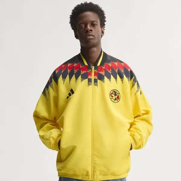 Adidas Club America Stadium Track Top - Impact Yellow