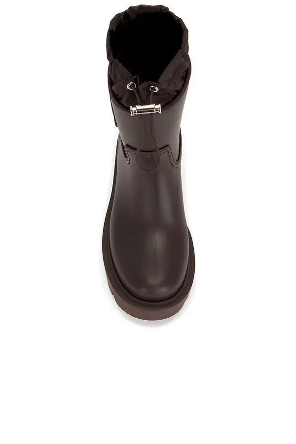 Moncler Kickstream Rainboot - Chocolate