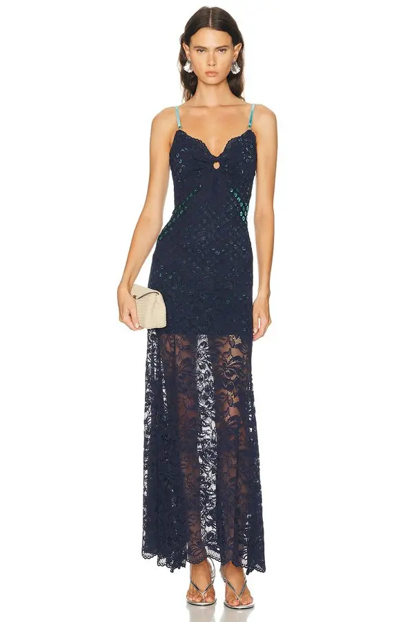 Rabanne Lace Maxi Dress