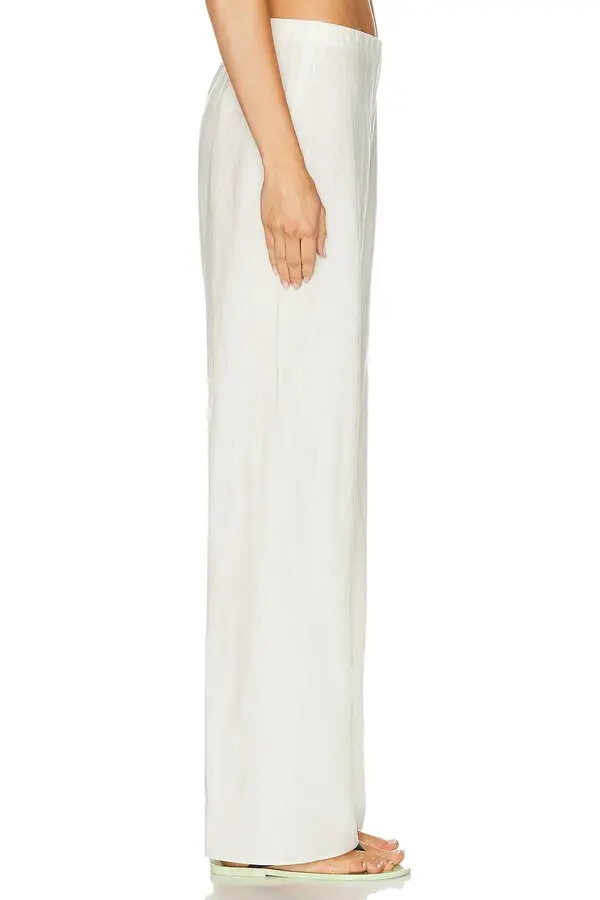 Cult Gaia Sara Pant Wide Leg Linen Trousers