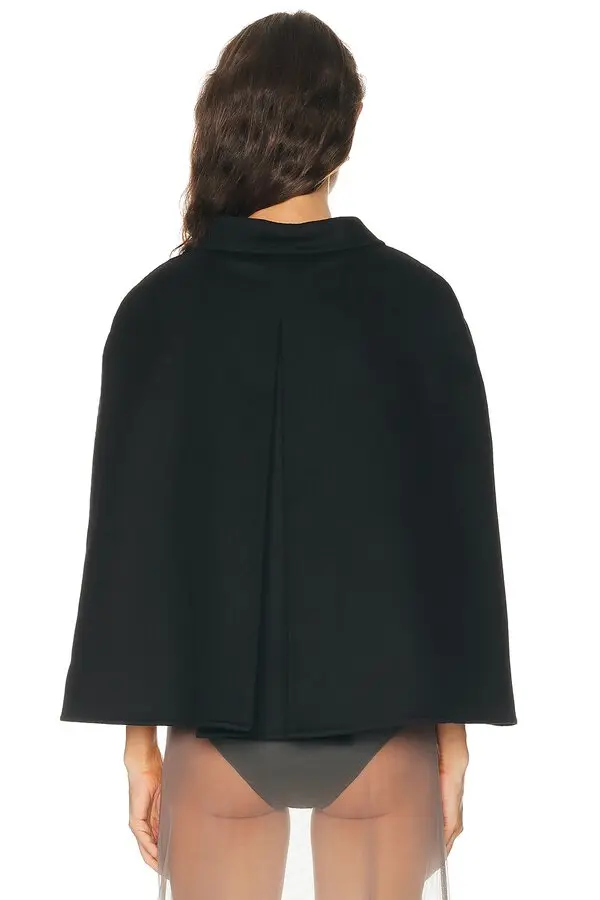 Valentino Garavani Compact Drape Cape Jacket