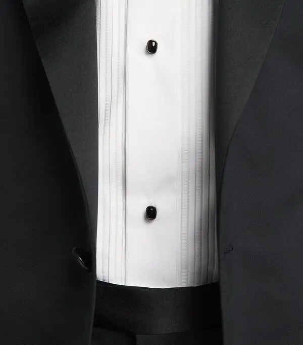 BABETTE WASSERMAN LONDON Rhodium-plated Swarovski Crystal Cufflinks