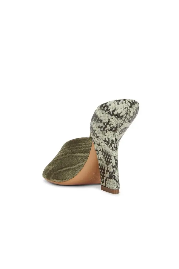 Dries Van Noten Rounded Toe Slide Mule