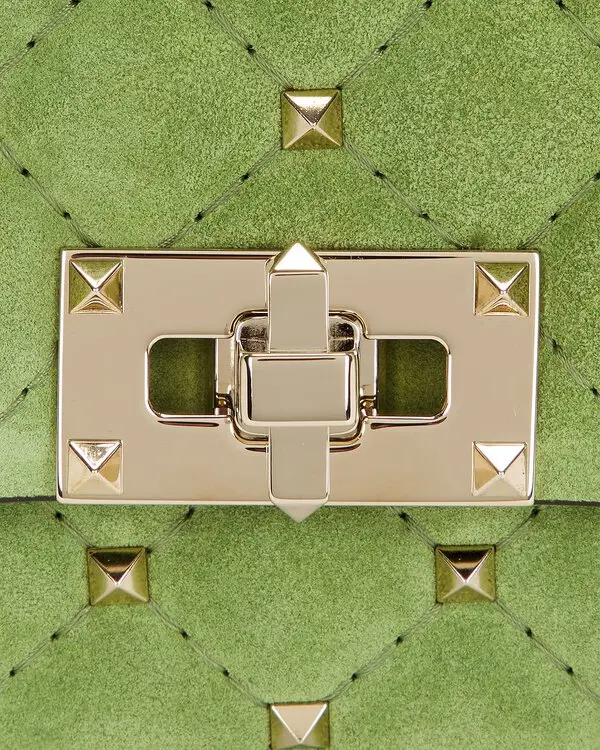Valentino Garavani Rockstud Spike Small Shoulder Bag - Cleared Mint