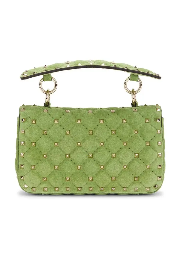 Valentino Garavani Rockstud Spike Small Shoulder Bag - Cleared Mint