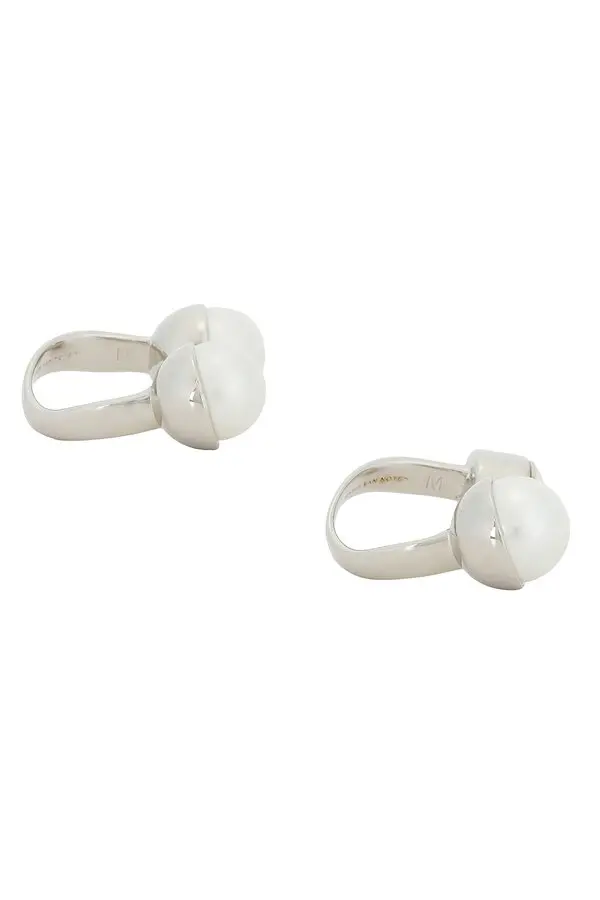Dries Van Noten Set Of 2 Metallic Rings