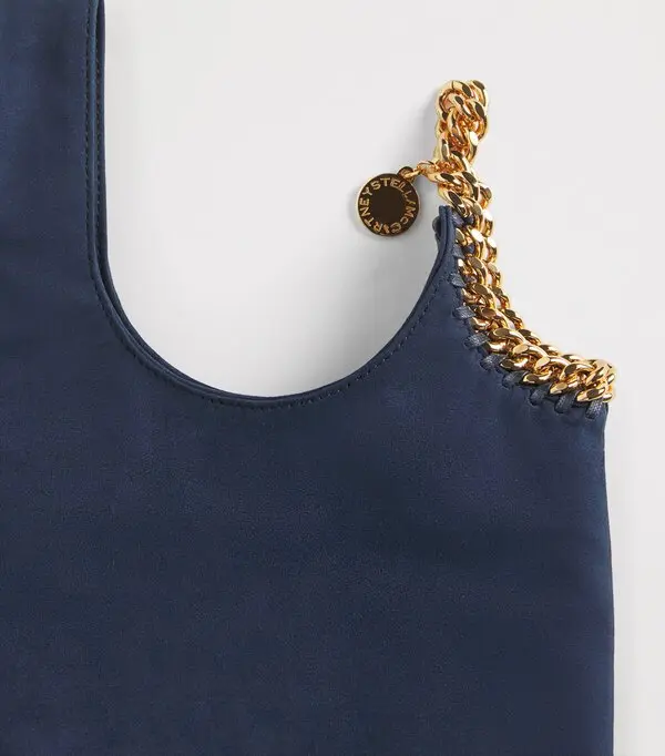 Stella McCartney Faux Suede Falabella Wristlet Clutch Bag