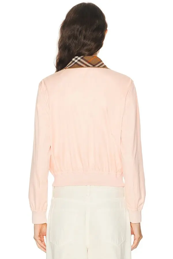 Burberry Hayfield Jacket In Pink