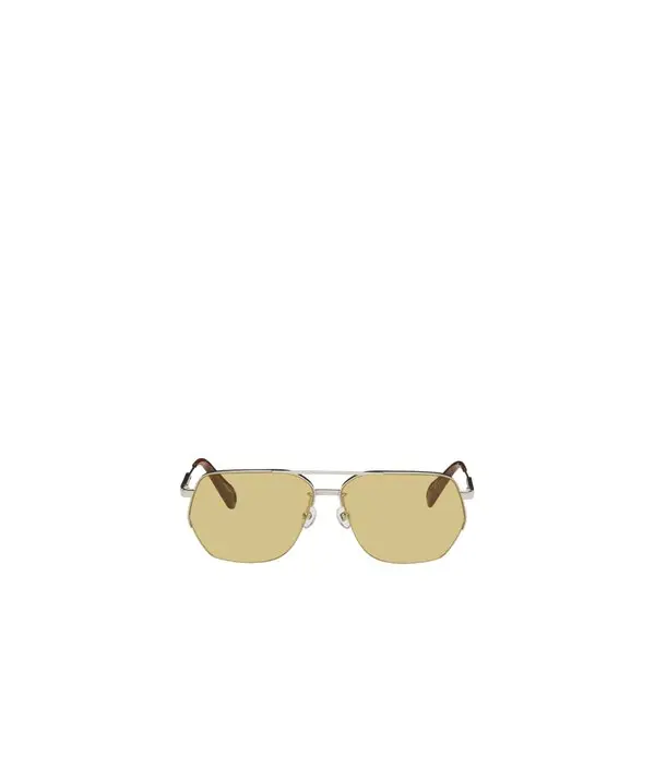 Jacquemus Double Beam Sunglasses - Nude