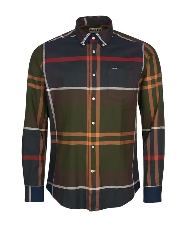 Barbour Dunoon Tartan-print Shirt - Green
