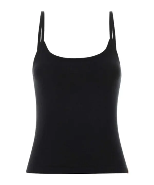Extreme Cashmere Britney Fitted Tank Top - Black