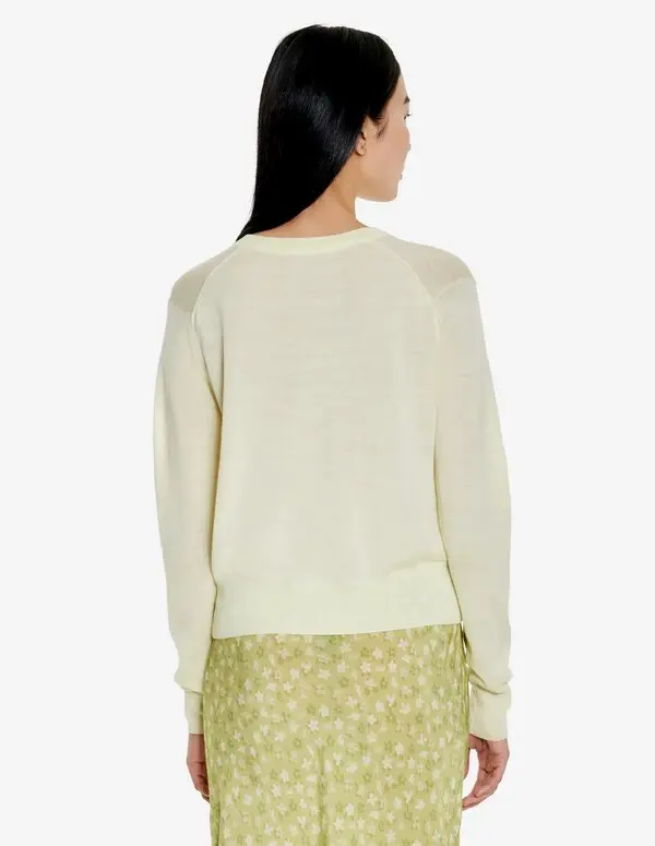 Maison Kitsuné Baby Fox Patch Knit Cardigan