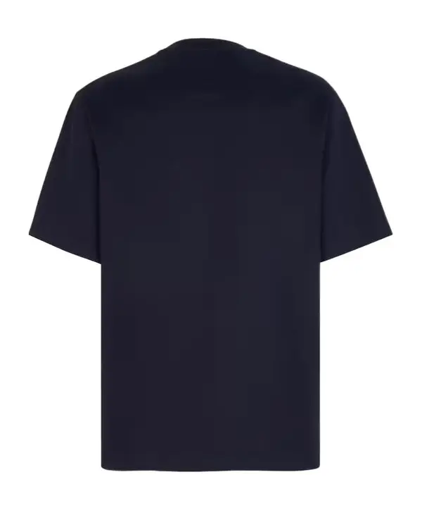 Fendi Monogrammed Pocket Crewneck T-shirt