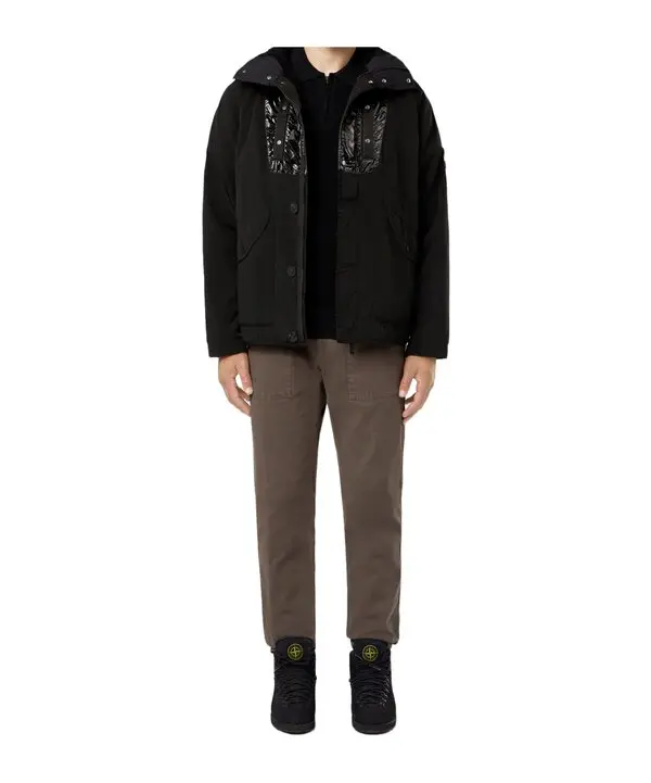 Stone Island Anti-drop Hooded Panama Jacket
