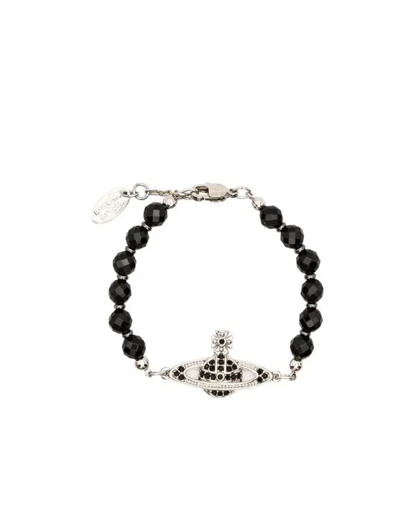 VIVIENNE WESTWOOD Orb-embellished Chain Bracelet - Black