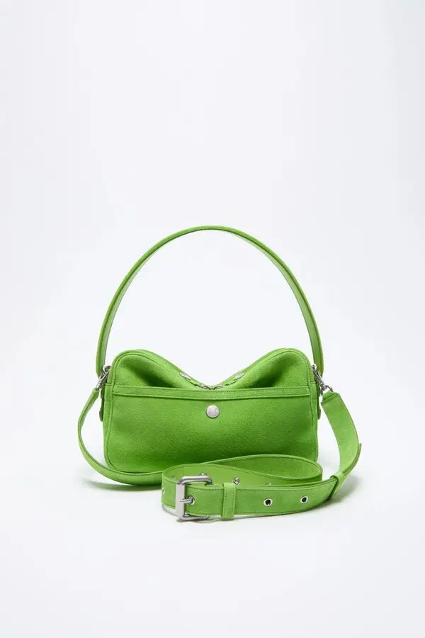 Acne Studios Camero Party Suede Bag