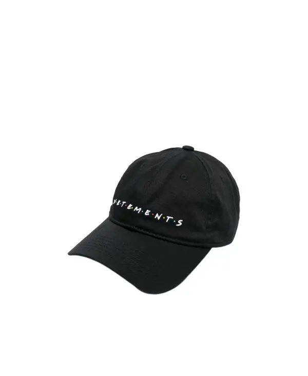Vetements Logo-embellished Cotton Cap