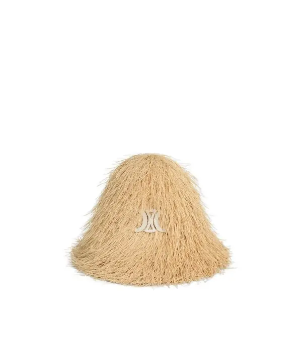 Celine Pampelonne Hat In Hemp - Nude
