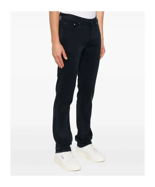 Jacob Cohen Logo Patch Pocket-detail Trousers