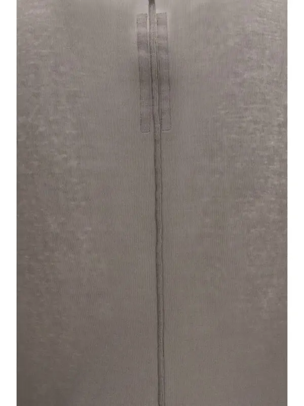 Rick Owens Crewneck Long-sleeved T-shirt - Gray