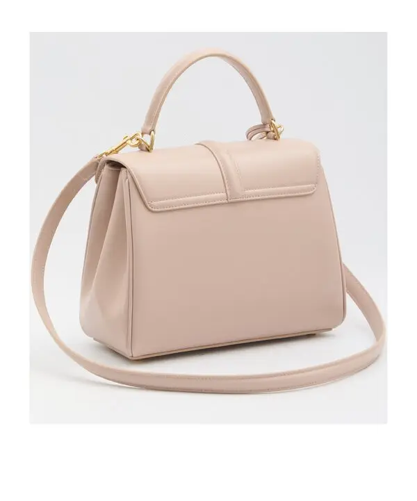 Celine Small 16 Bag In Satinated Calfskin - Pink