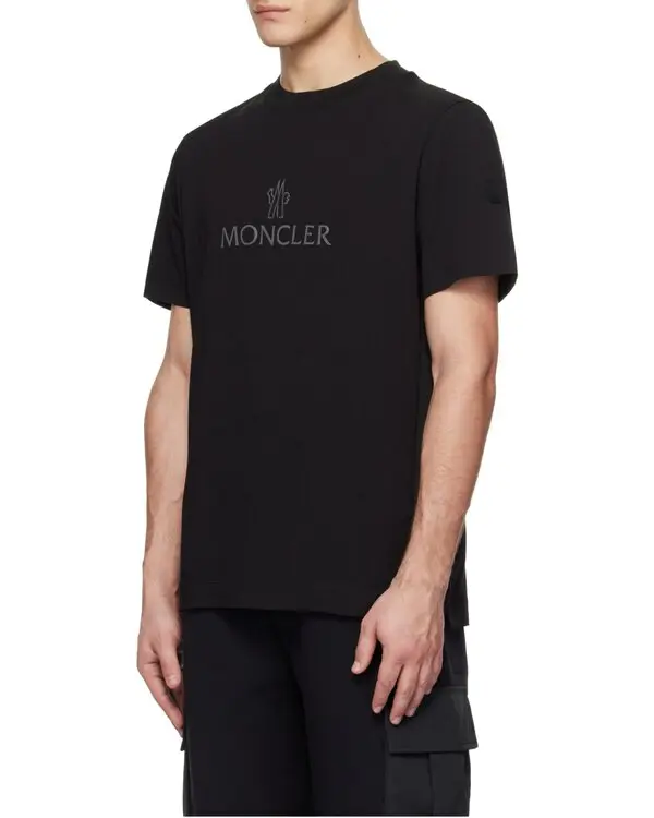 Moncler Logo Printed Crewneck T-shirt