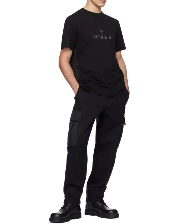 Moncler Logo Printed Crewneck T-shirt