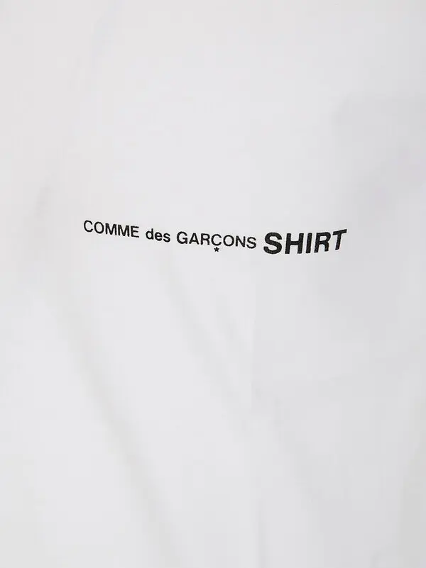Comme Des Garçons Logo Printed Crewneck T-shirt
