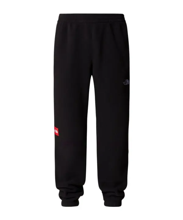 The North Face Logo Embroidered Fleece Pants - Black