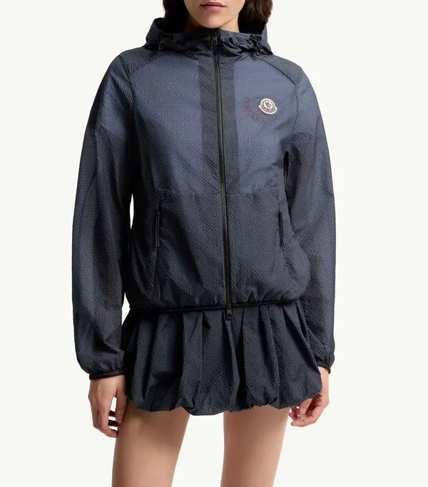 Moncler Edasic Zip-up Hooded Jacket