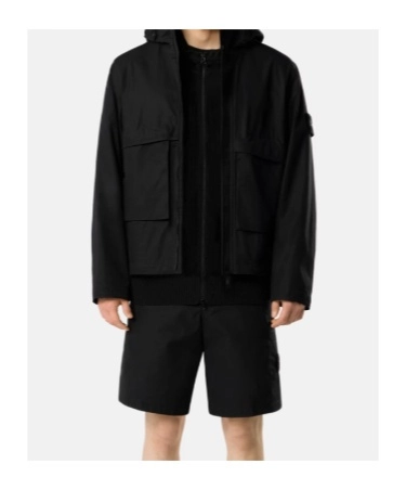 Stone Island Windproof And Breathable Hooded Jacket