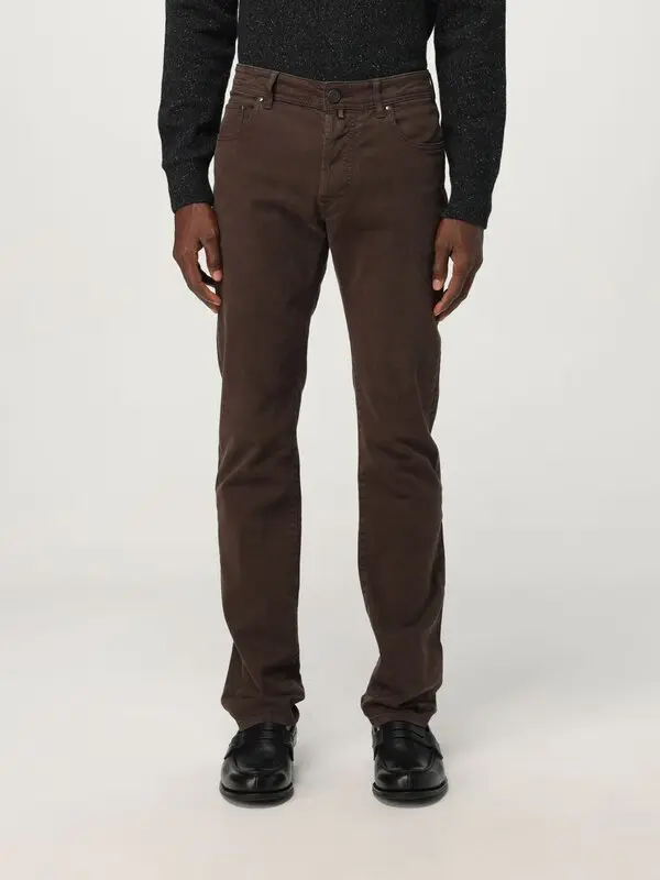 Jacob Cohen Logo Patch Pocket-detail Trousers