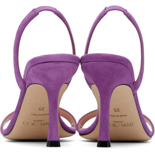 JIMMY CHOO Jenn 85 High-heeled Sandals - Violet