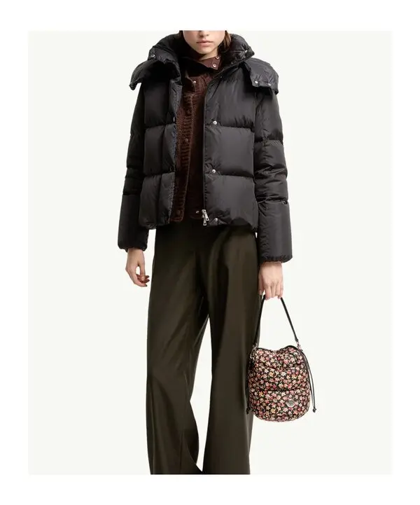 Moncler Castlenew Hooded Down Jacket