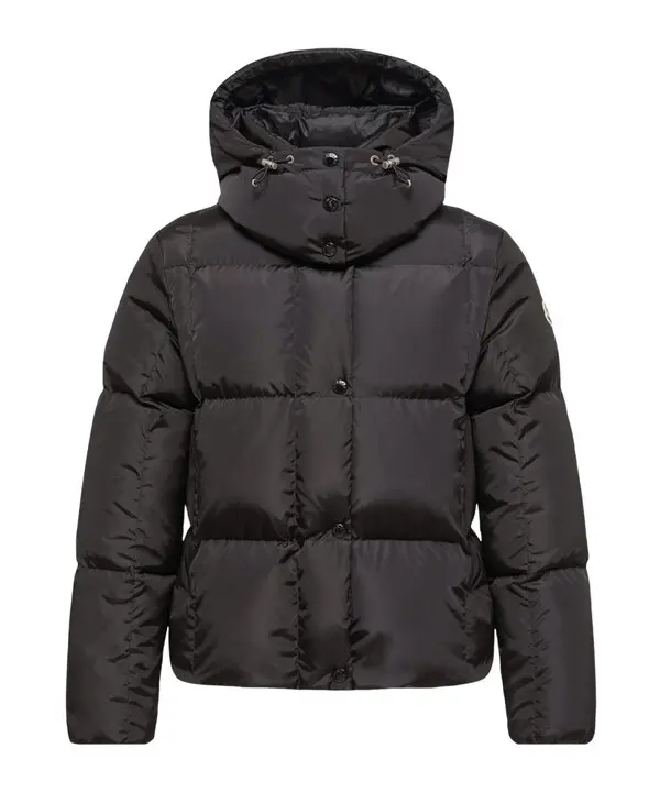 Moncler Castlenew Hooded Down Jacket - Black