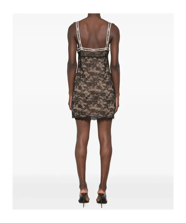 Saint Laurent Lace Slip Dress